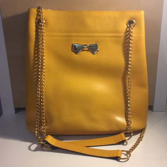 Nina Ricci | Bags | Vintage Yellow Nina Ricci Purse With Coin Purse ...